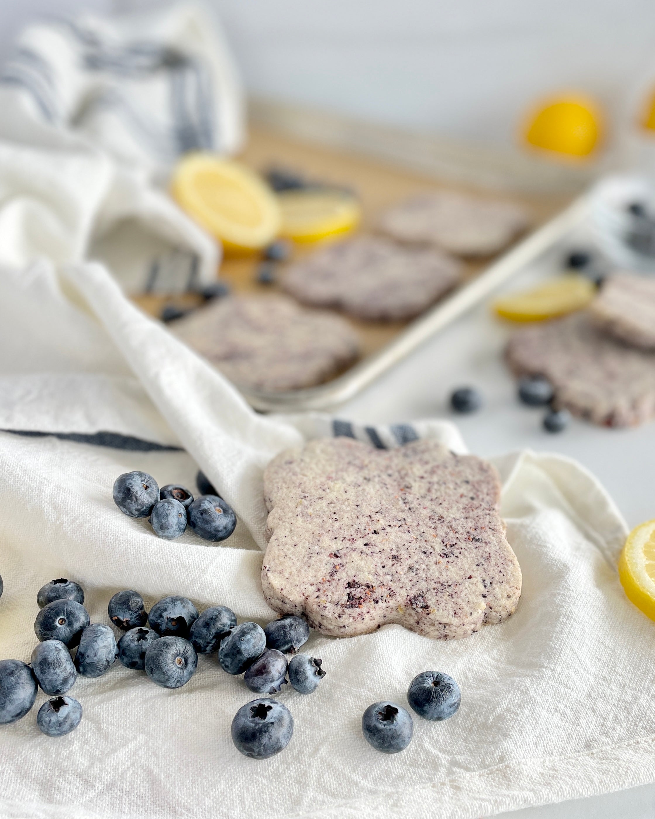 Blueberry Lemon Delight Sugar Cookie Recipe – Lolly's Home Kitchen