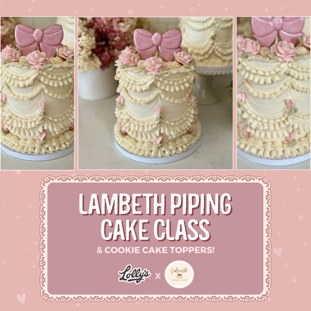 Lambeth Piping Cake Workshop – Lolly's Home Kitchen