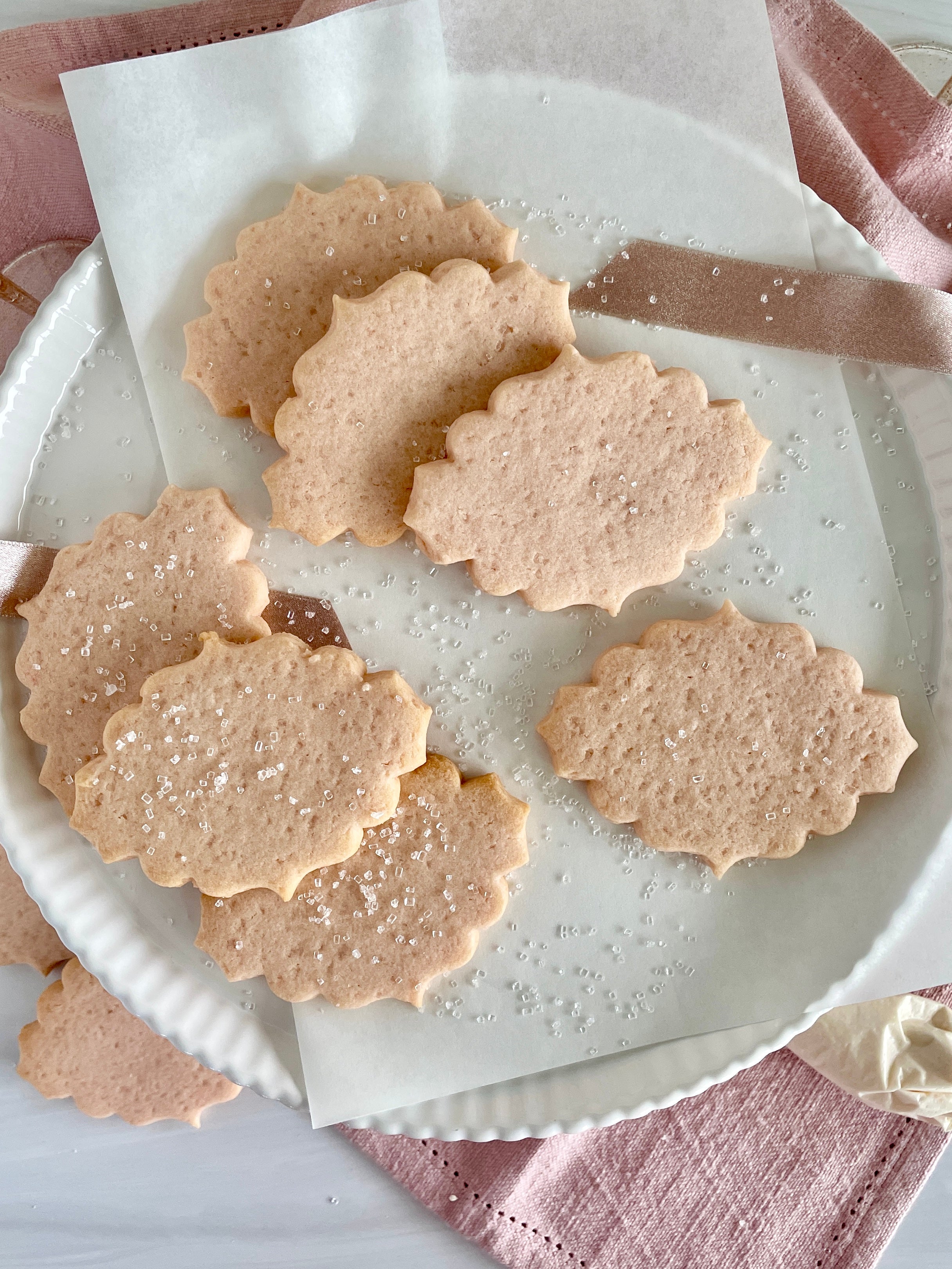 Pink Champagne Sugar Cookie Recipe – Lolly's Home Kitchen