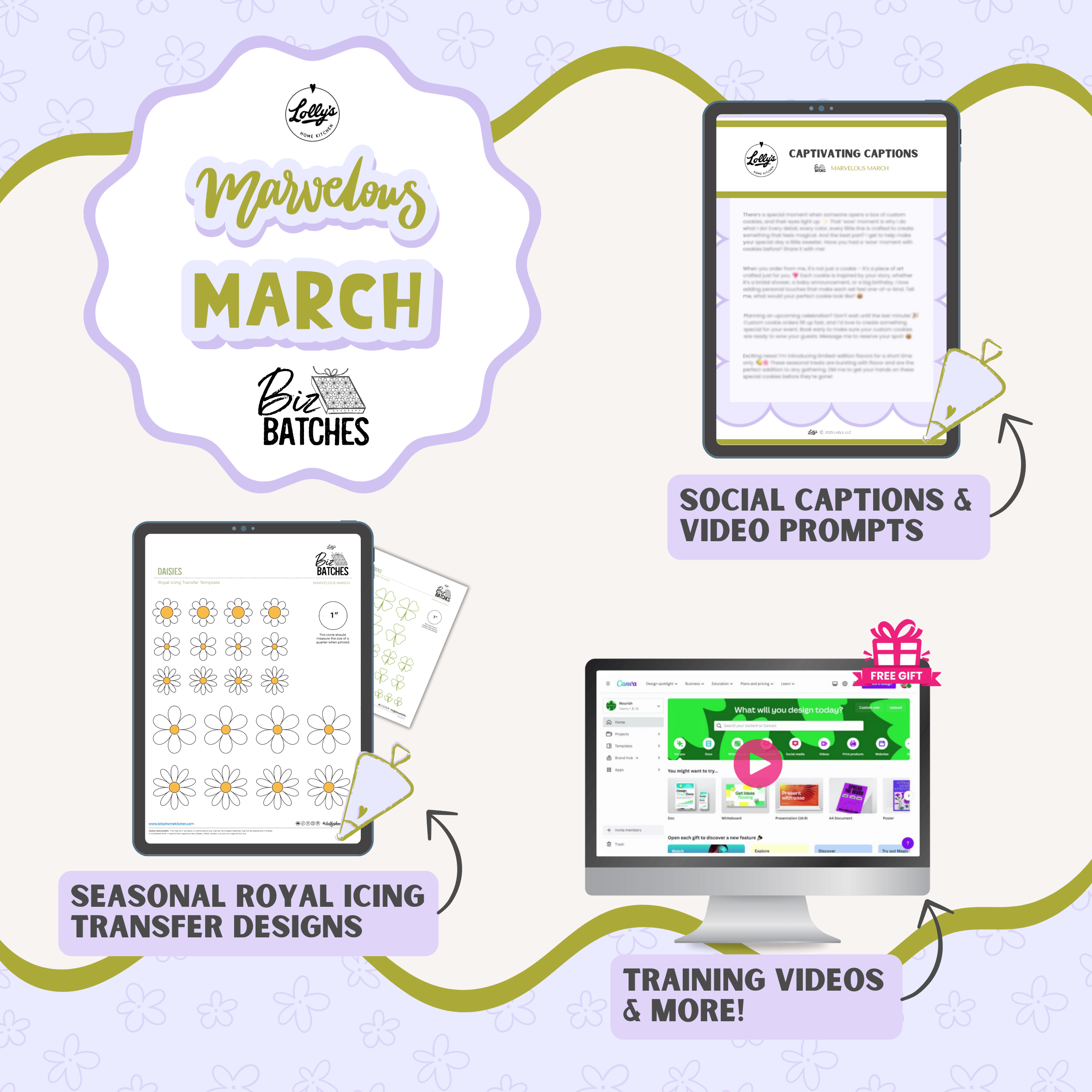 Marvelous March Biz Batch – Lolly's Home Kitchen