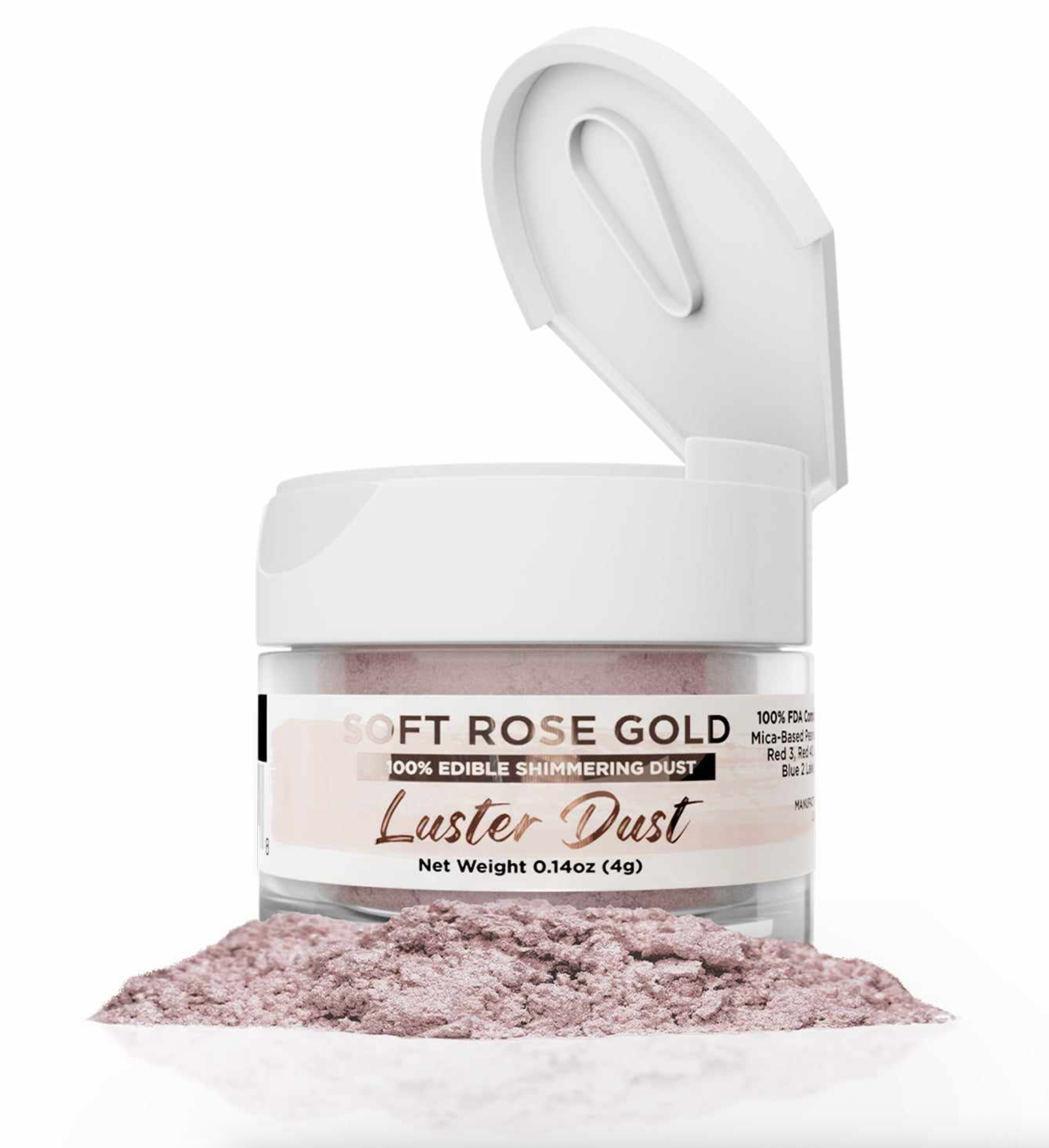 Soft Rose Gold Luster Dust by Bakell – Lolly's Home Kitchen