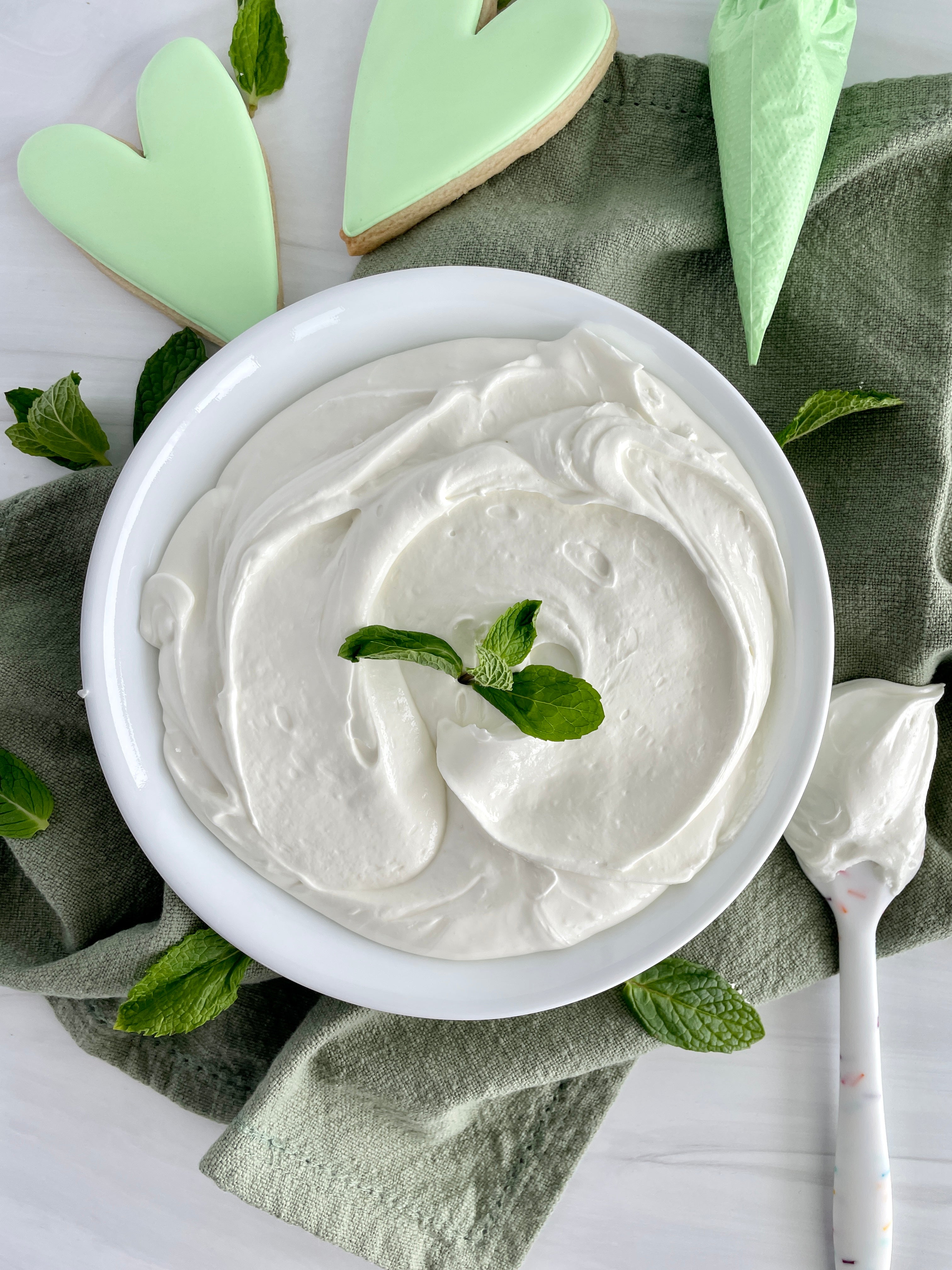 Sweet on Mint Royal Icing Recipe – Lolly's Home Kitchen