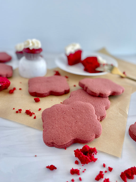 Very Red Velvet Sugar Cookie Recipe – Lolly's Home Kitchen